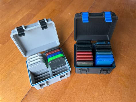 Playstation 1 And 2 Memory Card Storage Box With Logo By Guybrush T Download Free Stl Model