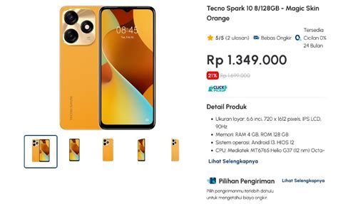 Hp Tecno Harga Jutaan Ada Yang Baterainya Mah Rancah Post