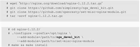 Nginx 常见模块headers More Nginx And Set Misc Nginx 等 Csdn博客