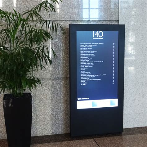 digital directory boards electronic tenant information boards