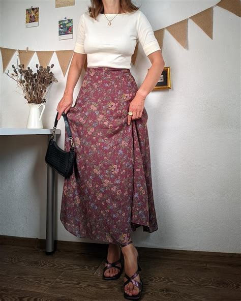 Спідниця вінтажна квіти бордова слива трапеція максі в підлогу довга віскоза бавовна замочок