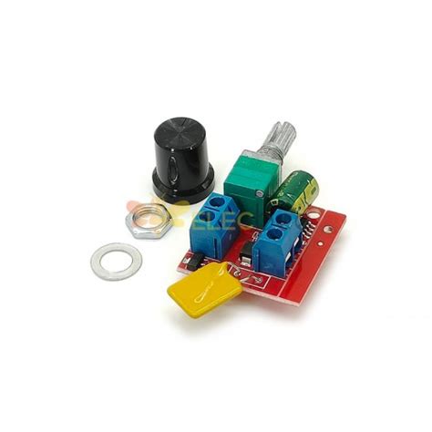 Elecbee DC V To DC V A W Mini DC Motor PWM Speed Controller Module Speed Regulator