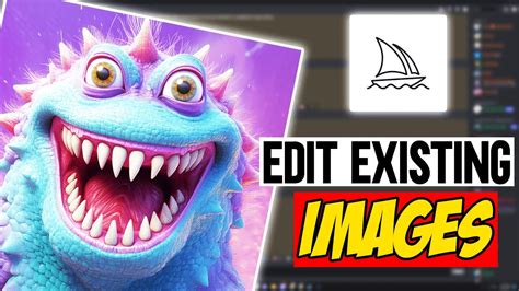 Midjourney Edit Existing Image Youtube