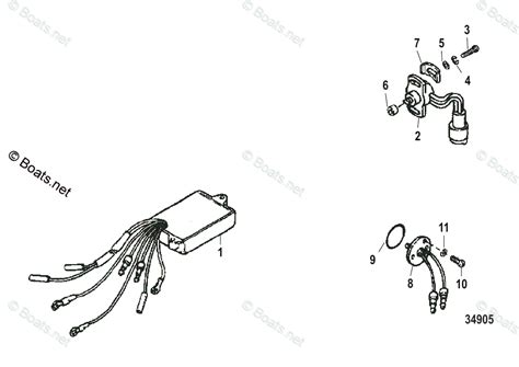 Mercury Outboard 200hp Oem Parts Diagram For Temperature Sensor
