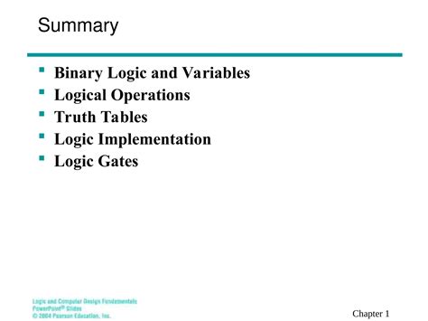 Lecturebinarylogicandlogicgatesppt Programming Languages