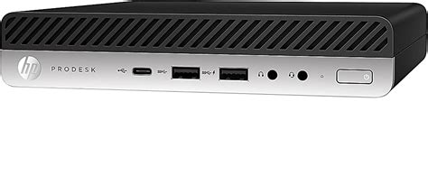 Hp Prodesk G Mini Refurbished Desktop Pc Intel I Gb Memory Gb Solid State Drive