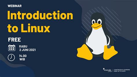 webinar introduction to linux inixindo jogja