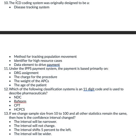 Solved The Icd Coding System Was Originally Designed To Be