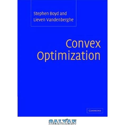 خرید و قیمت دانلود کتاب Convex Optimization ترب