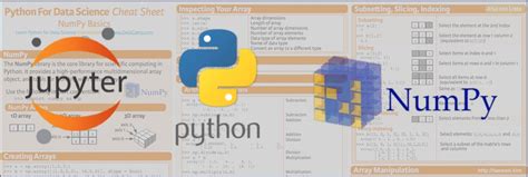 파이썬 데이터 사이언스 Cheat Sheet Numpy 기초 기본