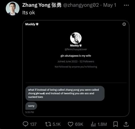 Zhang Yong Tweets Really Funny Memes Really Funny Funny Me