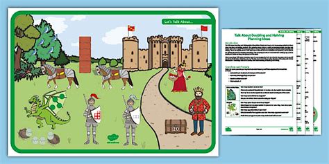 Talk About Doubling And Halving Maths Poster And Planning Ideas