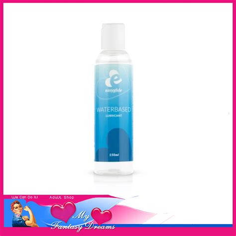 Easyglide Water Based Glycerin Sex Toy Safe Latex Condom Lubricant 150ml Disc Lid My Fantasy