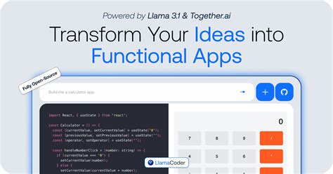 Llamacoder An Open Source Claude Artifacts App That Can Generate Full React Apps And