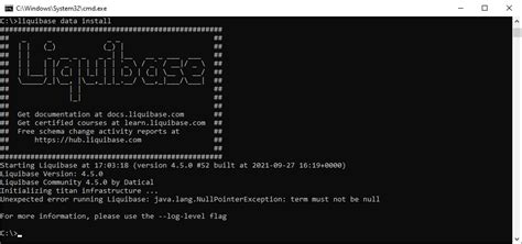 java lang illegalstateexception context docker already exists