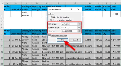 Advanced Filter In Excel Examples How To Use Advanced Filter In Excel