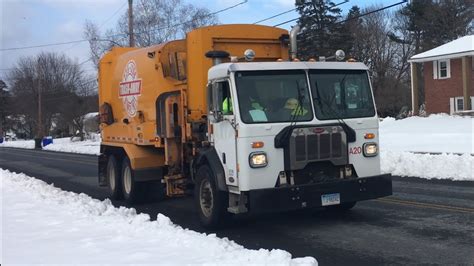 Diesel Peterbilt 520 Labire Automizer Flying On Recycling A20