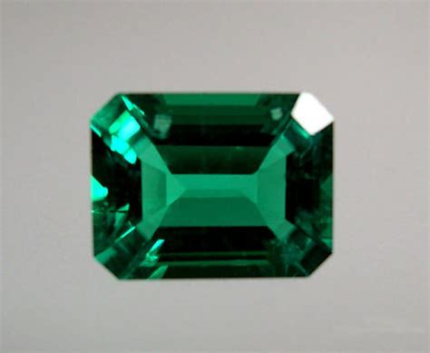 Emerald Lab Grown Mm X Mm Emerald Cut Wholesale Lot Of Gemstone Etsy