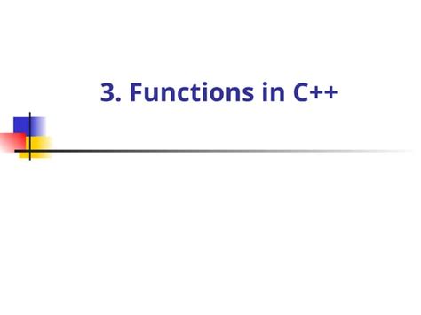 Inbuilt Functions In C Computer Languageppt