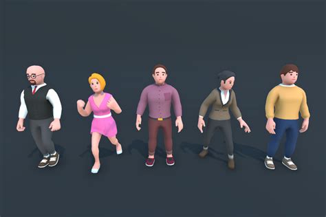 Customizable 3d Characters