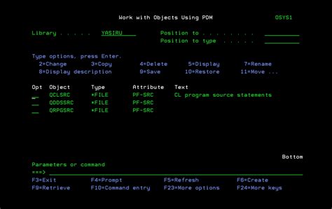 Program Development Manager Pdm As400 Iseries Ibm