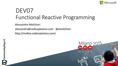 functional reactive programming ppt