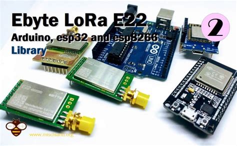 ebyte lora e22 device for arduino esp32 or esp8266 library 2