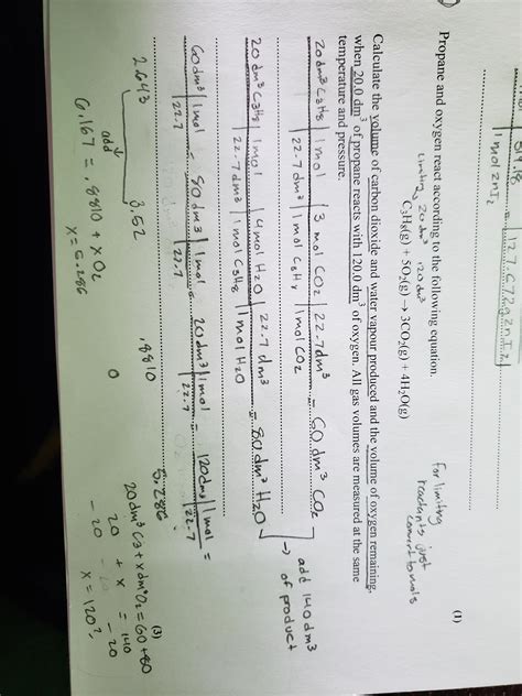 how much limiting reactant is there the problem s answer key says