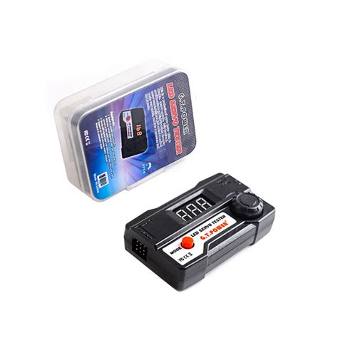 PCS GT Power Digital Servo Tester DC V LED ESC Consistency Tester Mini Servo Testing For RC