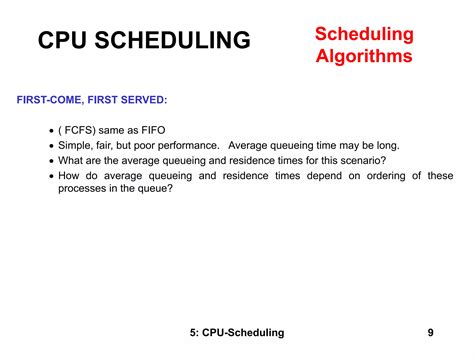 Cpu Scheduling Ppt