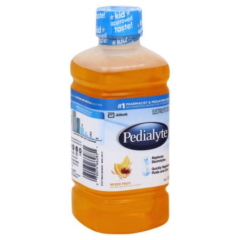 Pedialyte Electrolyte Solution Mixed Fruit Super 1 Foods