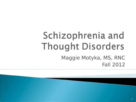 ppt ppt schizophrenia cognitive disorders class fall2012 1 dokumen tips