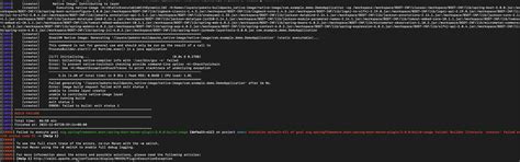 fail to build native image with buildpacks · issue 33429 · spring