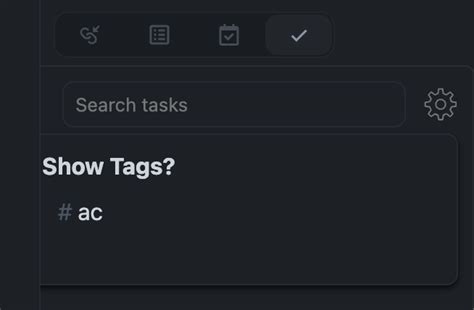 No Checklist Found For Tag Error Shown For Pre Existing Tag Issue Delashum Obsidian