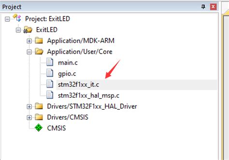 Stm32外部中断模式控制led灯亮灭用stm32实现2个按键外部中断控制3个led例子代码 Csdn博客