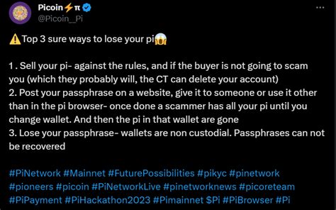 The Greatest Threat To Your Pi How To Avoid The Risk Of Losing Digital Assets PIHOKANEWS
