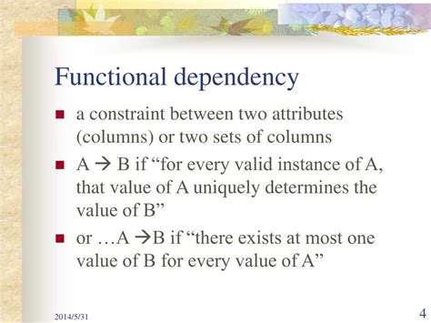 PPT Keys And Functional Dependency PowerPoint Presentation Free Download ID 542397
