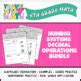 Decimal Operations Bundle Scaffolded Guided Notes Real World Application