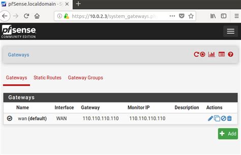 How Would I Ping Between Two Pfsense Wan Connections Super User