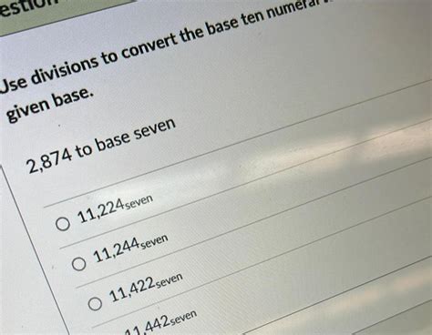 [answered] Est Jse Divisions To Convert The Base Ten Numer Given Base 2 Kunduz