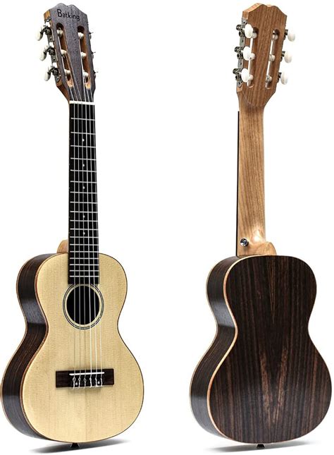 New 28 Guitalele 6 String Ukulele With Mini Travel Guitar Bagukg 02