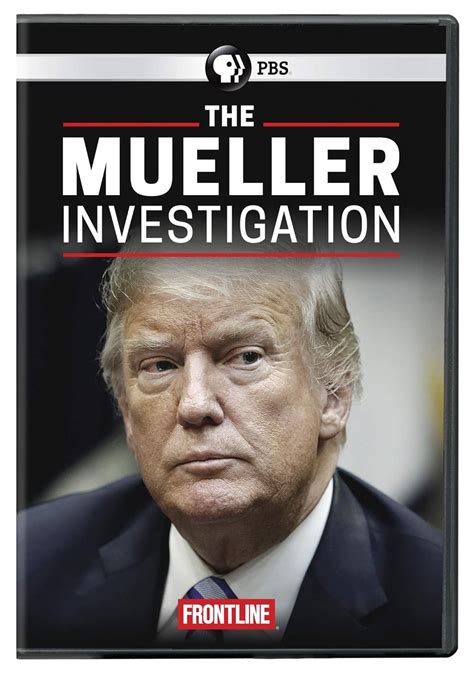 Frontline The Mueller Investigation Dvd Na Michael