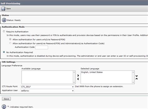 The Network Effect Cisco Cucm Self Provisioning Feature Groups