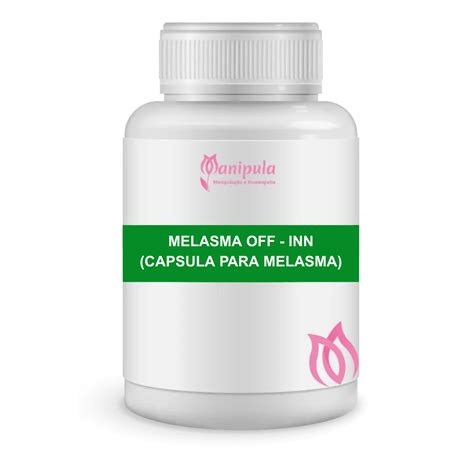 Cápsula Para Melasma Fotoproteção Oral E Ação Antioxidante