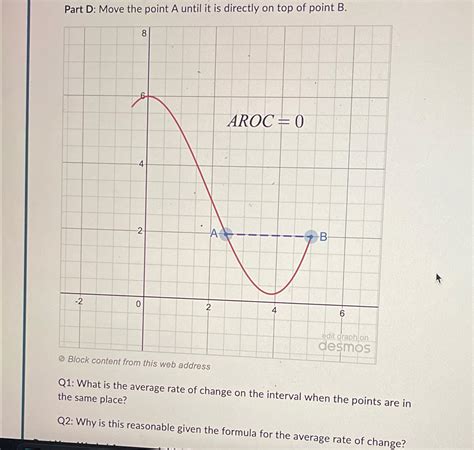 solved part d ﻿ move the point a until it is directly on
