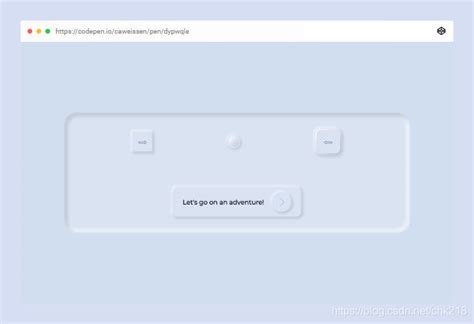 新拟态 Neumorphism Soft Ui Ui Css设计示例分享truda的博客 Csdn博客新拟态ui