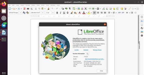 Installing Libreoffice 70 On Ubuntu 2004 Lts