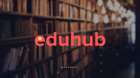 eduhub logo design on behance