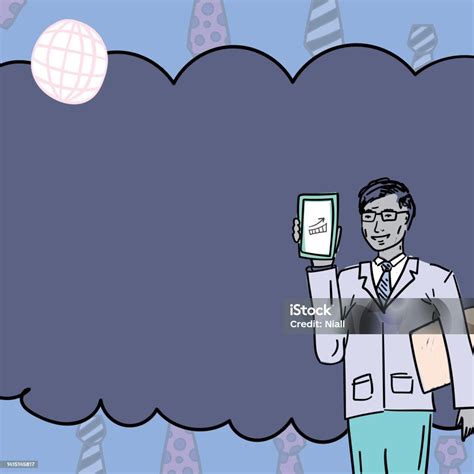 사무실 유니폼 들고 전화 새로운 아이디어를 제시하는 사업가 손과 클립 보드에 핸드폰을 가지고있는 정장을 입은 임원 배경에 넥타이와 텍스트를위한 공간 건강관리와 의술에 대한