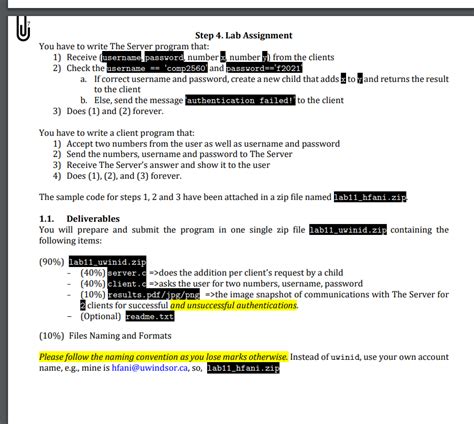 solved sample code for server